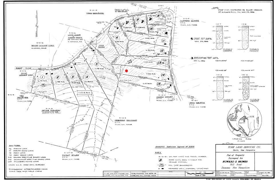 MAP R14 LOT 17 HILL ROAD, Dummer, NH 03588 - PrimeMLS